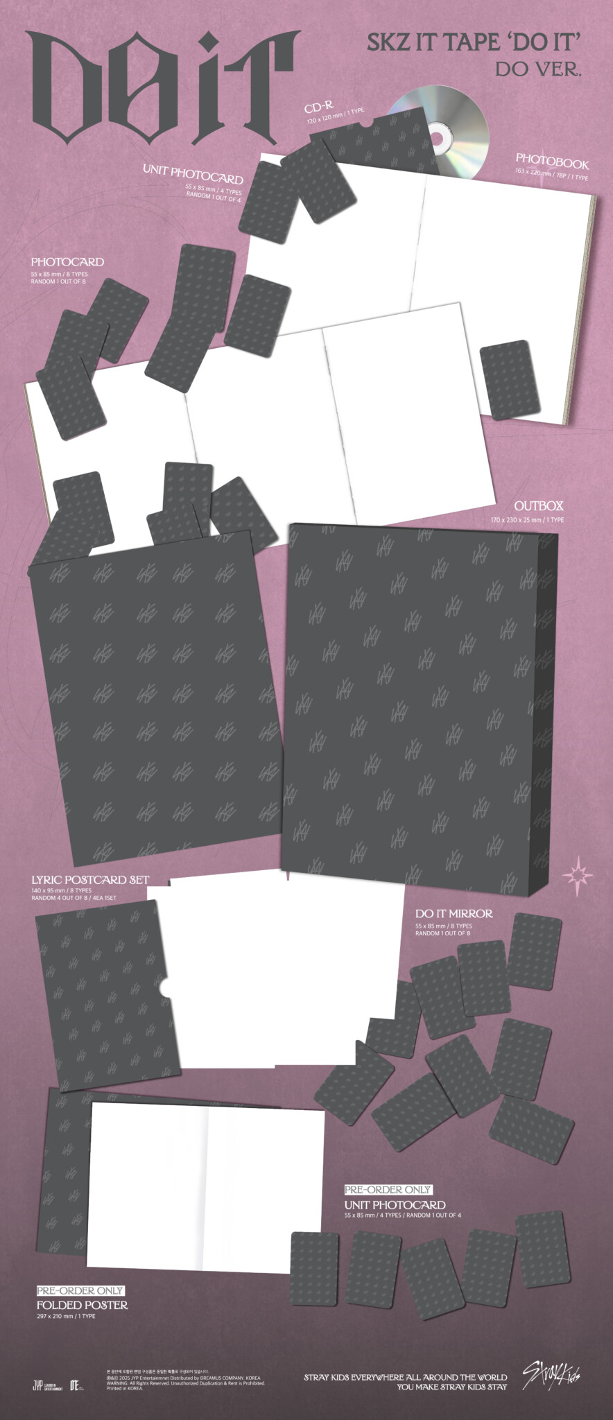 Stray Kids - SKZ IT TAPE ‘DO IT’ [DO VER.] - EmpressKorea